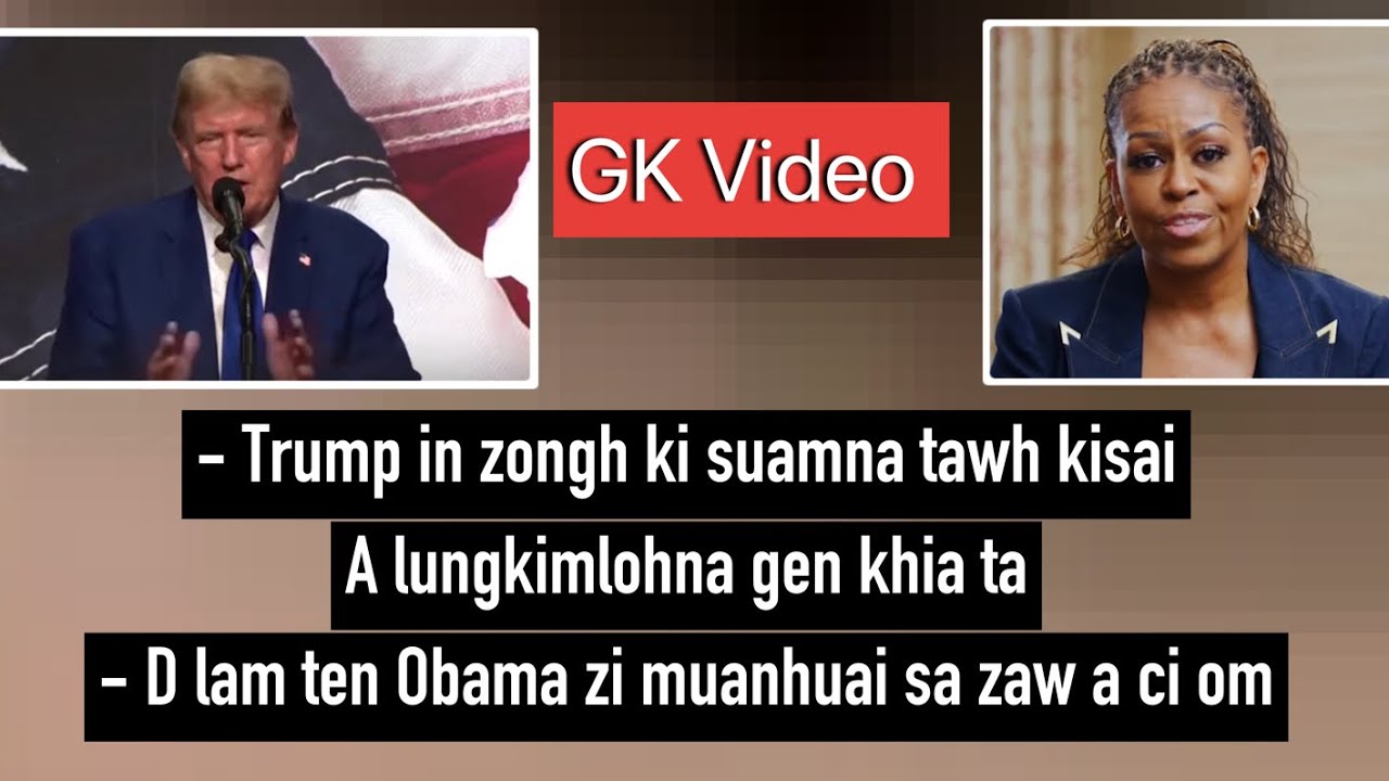 Trump in zongh security te tung lungkimlohna gen - YouTube