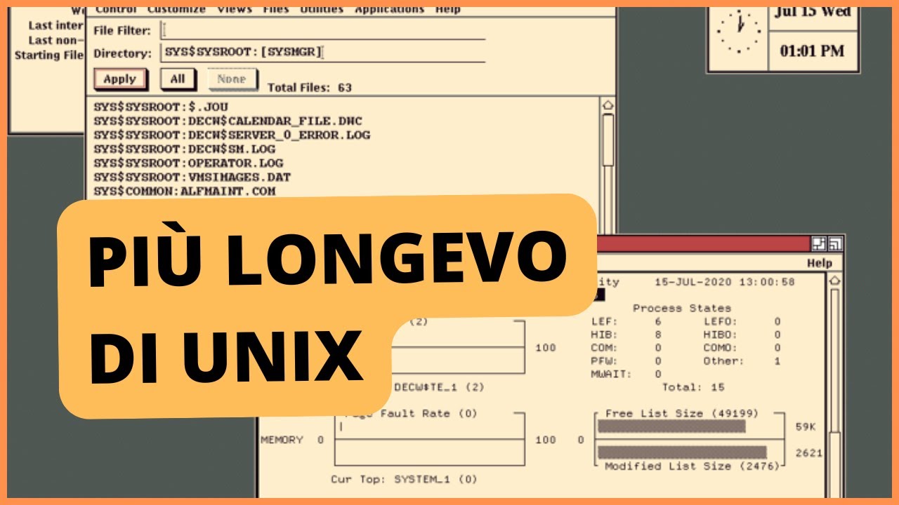 Non è Unix, Non è Windows: La Straordinaria Storia di OpenVMS - AFK ...