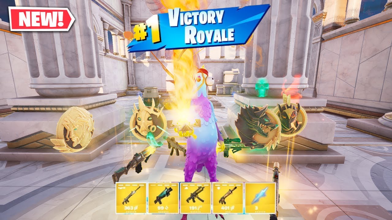 Fortnite Eliminating All Mythic Bosses & Getting All 5 Mythic Weapons ...