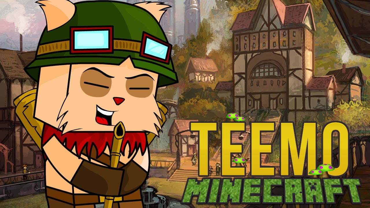 LEAGUECRAFT - Teemo en Minecraft - YouTube