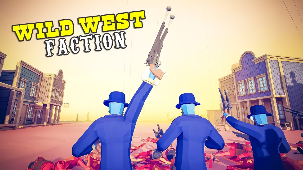 Wild West Faction Test - Totally Accurate Battle Simulator - YouTube