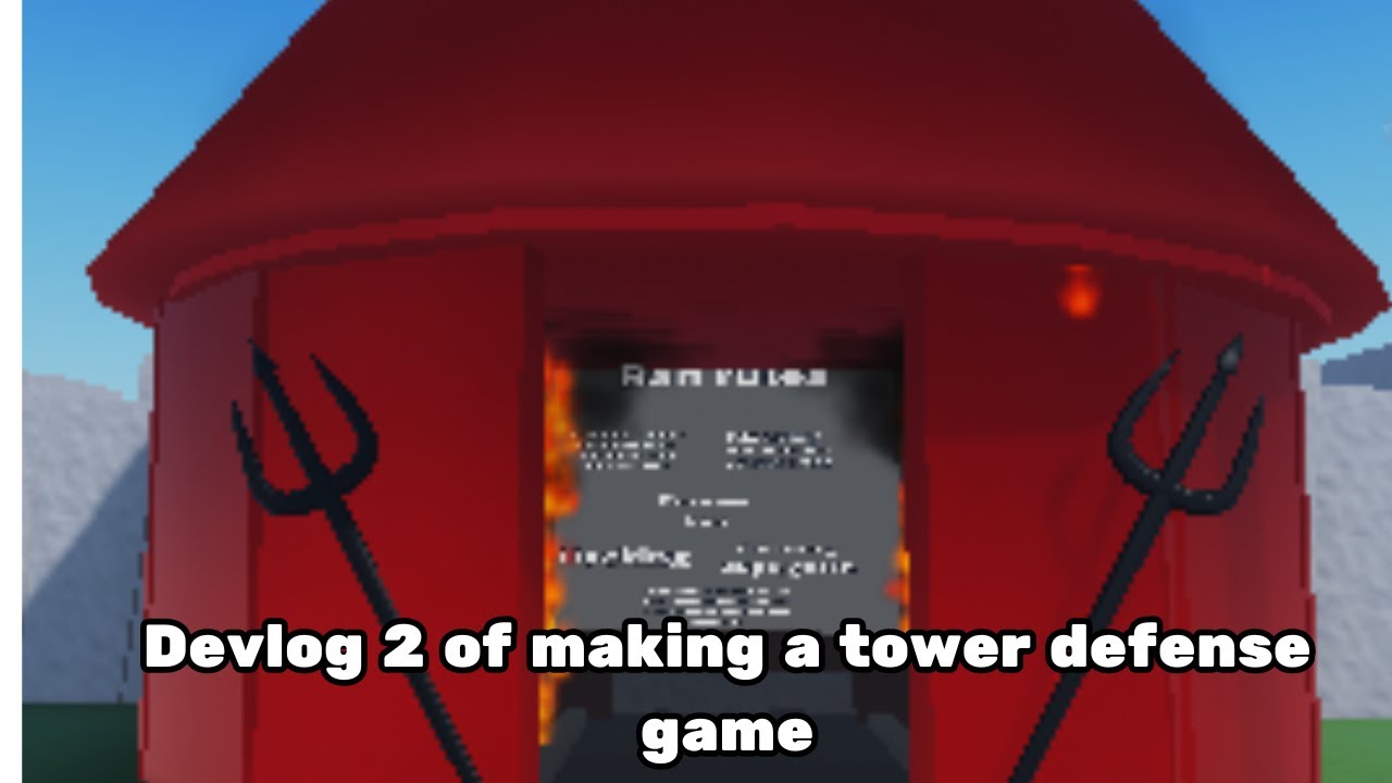 Making a tower defense game devlog 2!! - YouTube