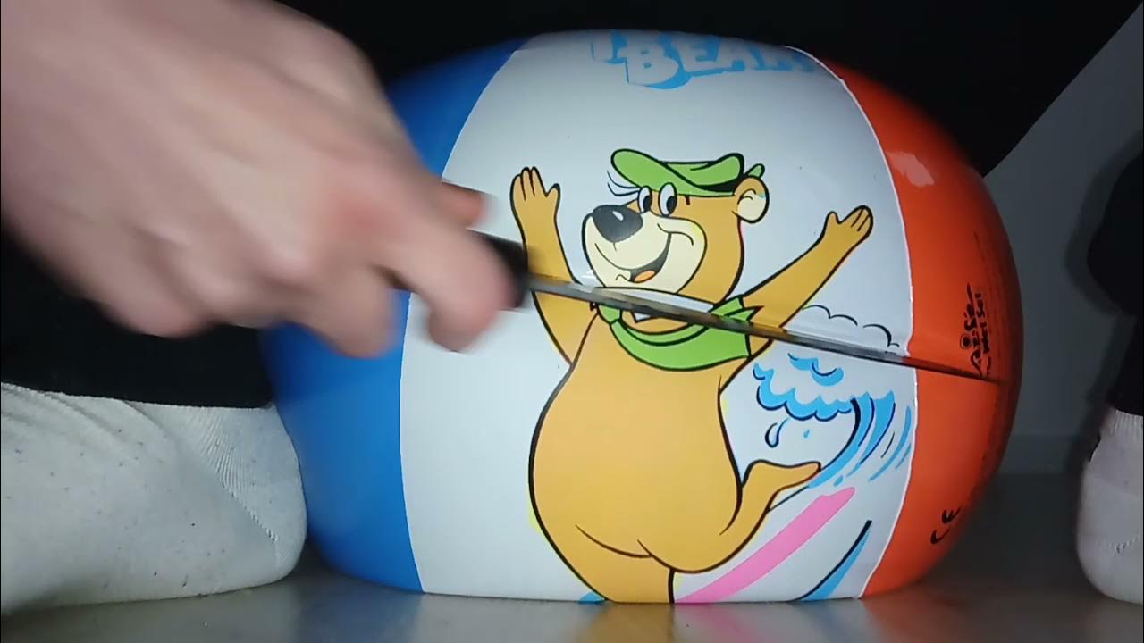 Rare Beachball Popping Part 2 Youtube