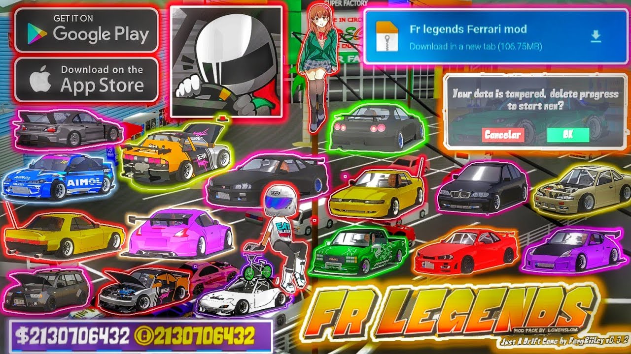 FR LEGENDS EXTREME MOD PACK | FULL MEIHAN | GTR34 | 370Z | 300ZX ...