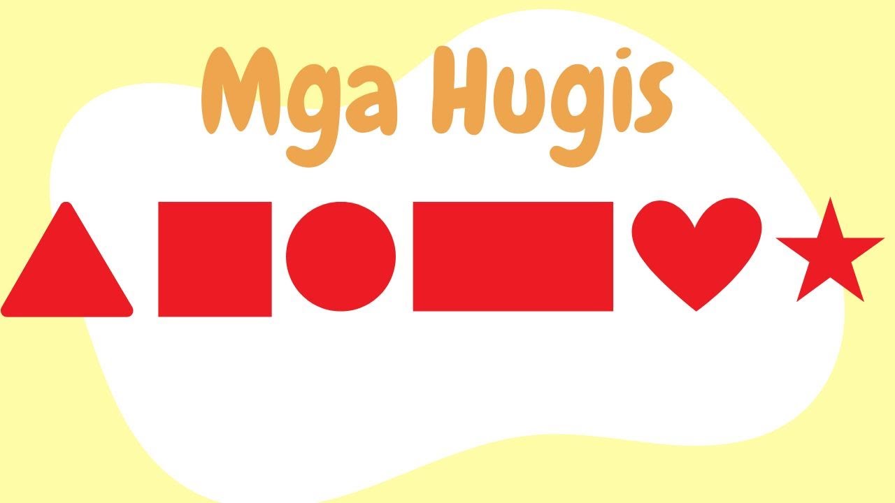 Mga hugis Filipino / English language - YouTube