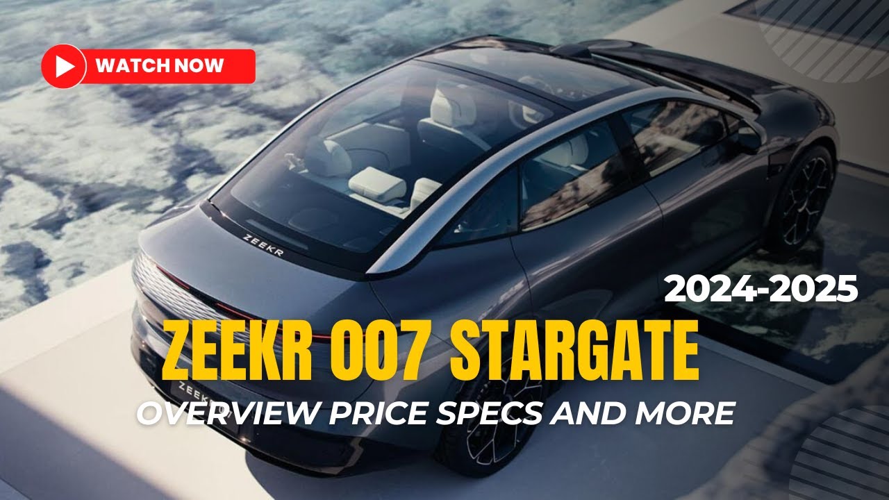 2024 Zeekr 007 Stargate New Future Car - YouTube