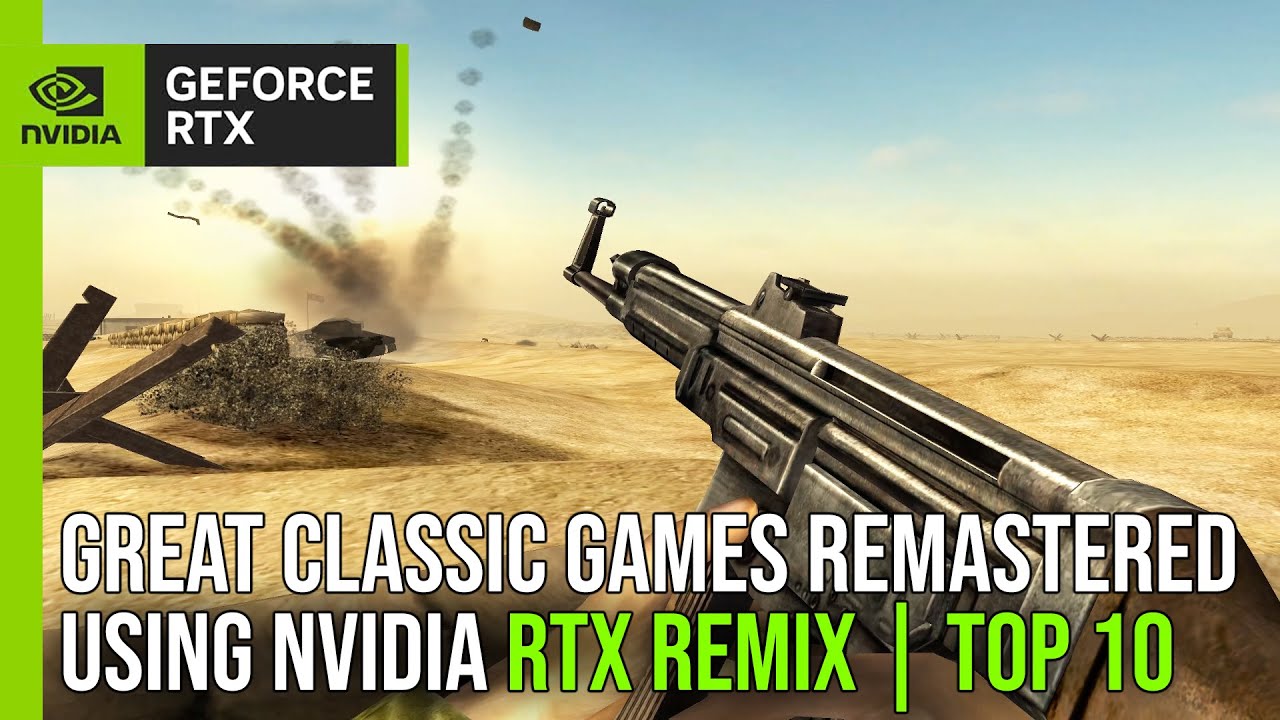 TOP 10 Games We Want Remastered Using RTX Remix - YouTube