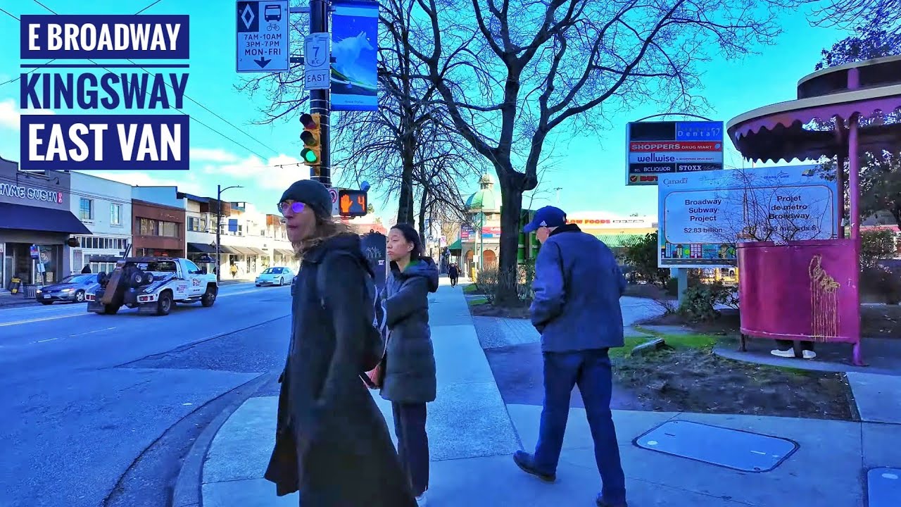 Vancouver Walk 🇨🇦 - Kingsgate Mall Area in Mount Pleasant, East Van ...