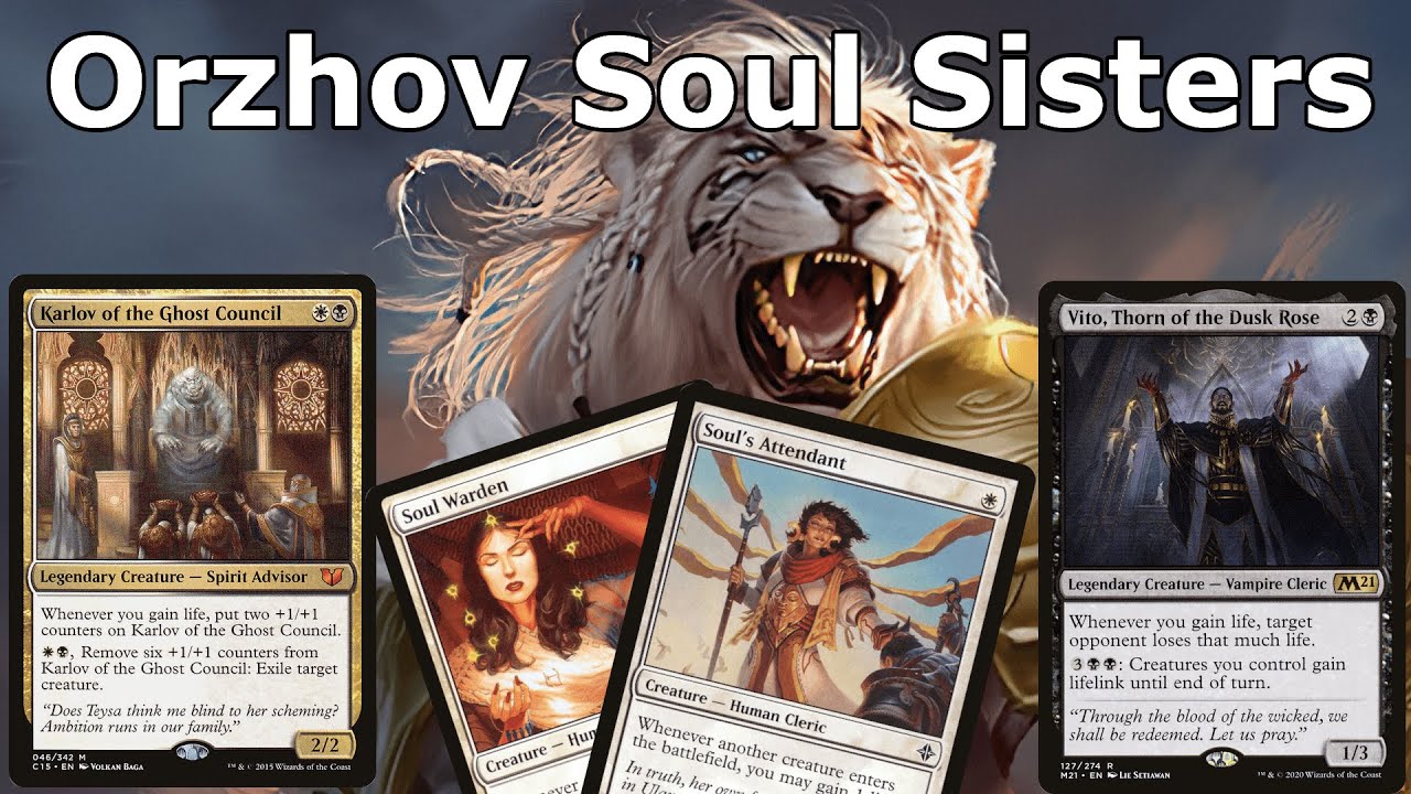 UNSTOPPABLE LIFEGAIN! Orzhov Yorion Soul Sisters w Vito and Karlov of ...