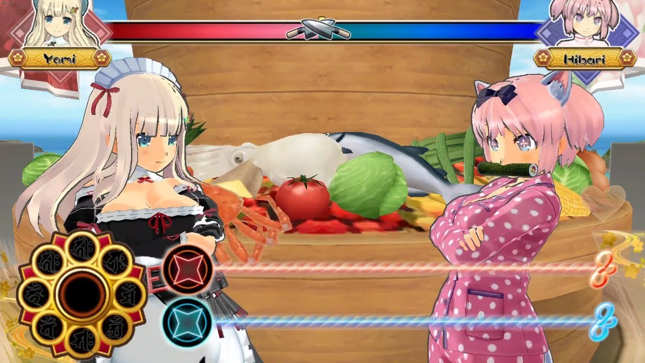 Hibari track 100% PERFECT (HARD) Combo 508 Flawless - Senran Kagura Bon ...