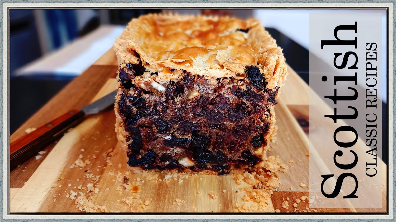 Easy Scottish Black Bun Recipe - YouTube