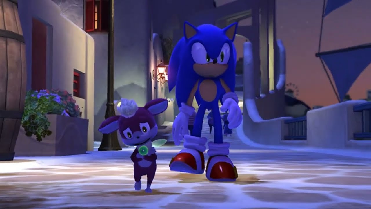 Sonic Unleashed (Wii) - "The First Night" Cutscene (Game Rip) 4K60 ...