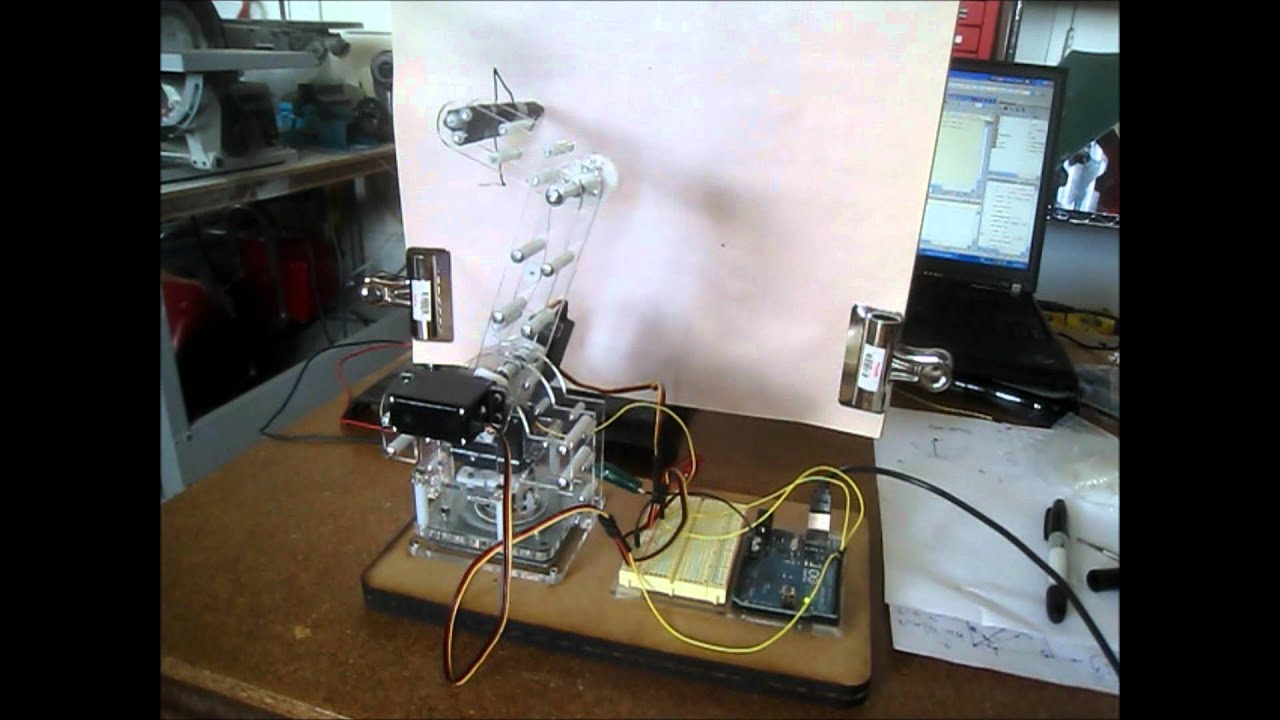 The Friendly Robot Arm: Trajectory Following - YouTube