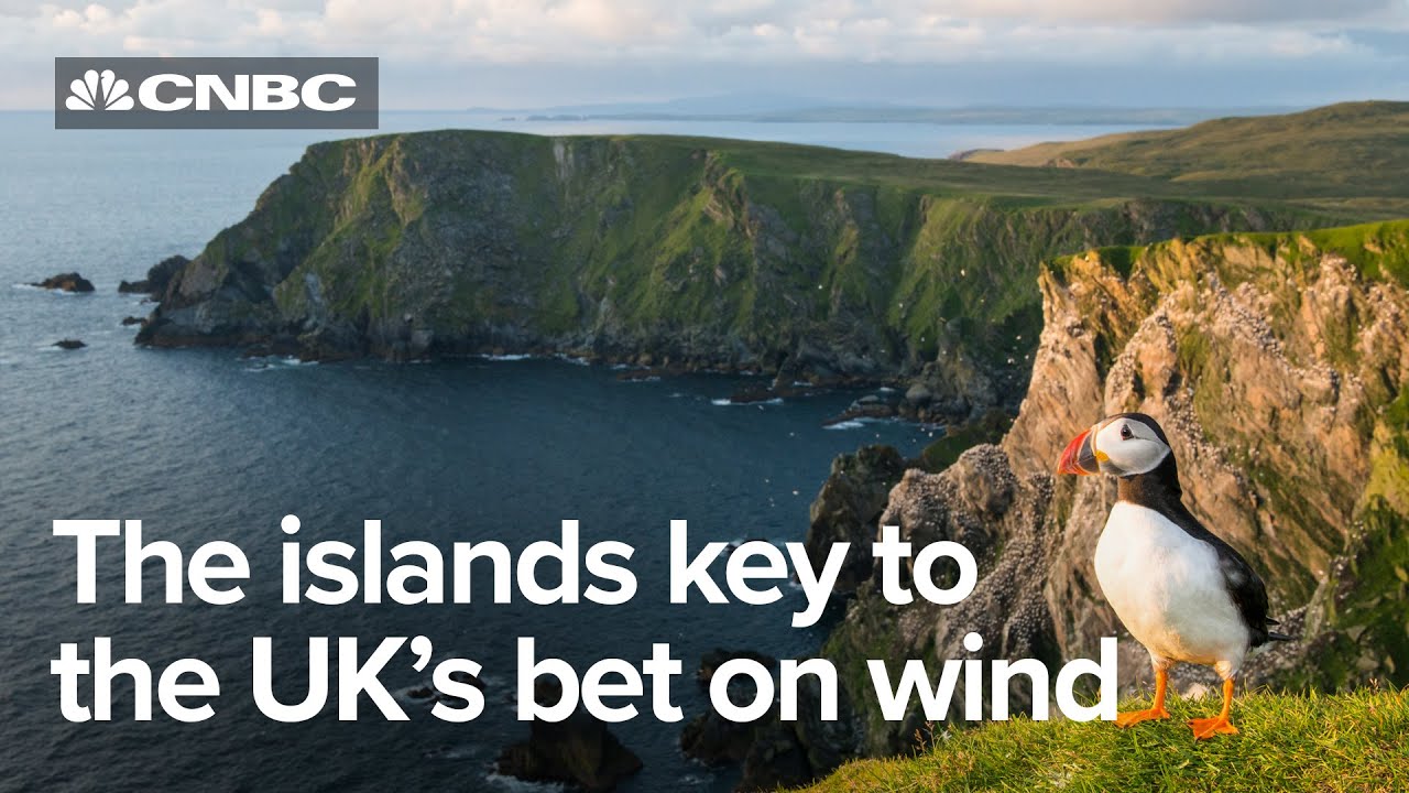 The remote islands that are critical to a UK bet on wind energy - YouTube