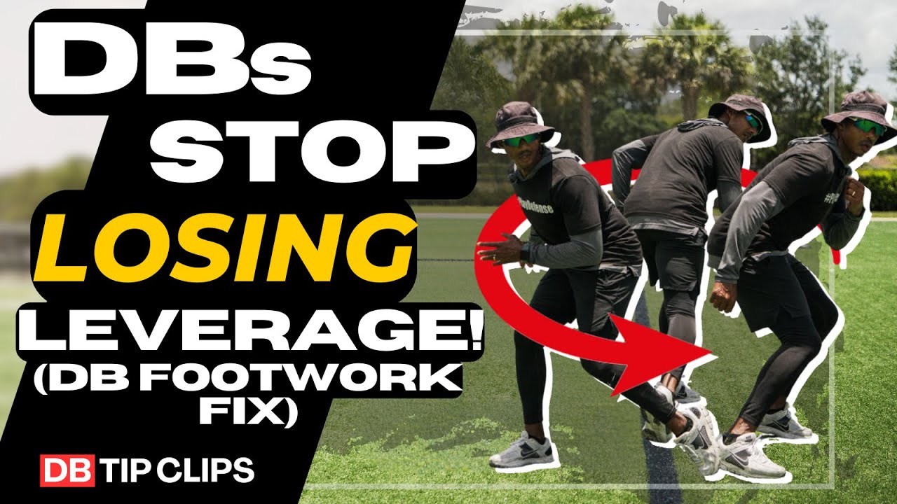 OFF-MAN COVERAGE KRYPTONITE! (How Elite DBs Never Lose Leverage) • DB ...