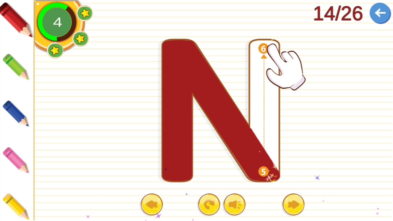 Play And Learn Alphabet with Alphabet song ABC | GameKids 5 - YouTube