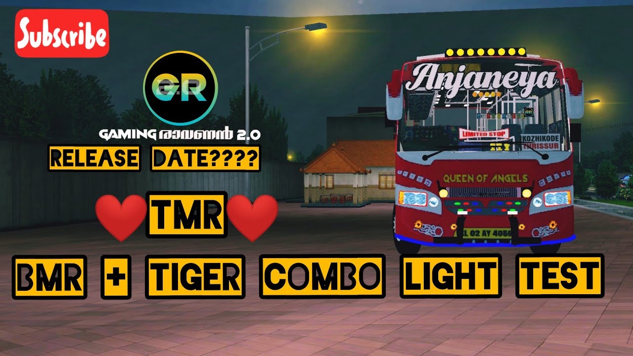 TMR mod light test 🥳|| Tiger + Bmr combo || Gaming Ravanan 2.0 || # ...