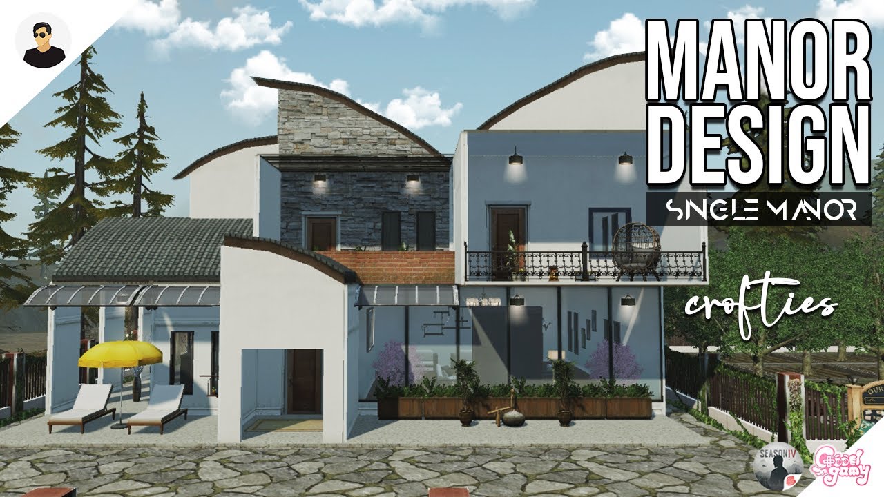 Manor Design: Croft House | Single Manor Tutorial - LifeAfter - YouTube