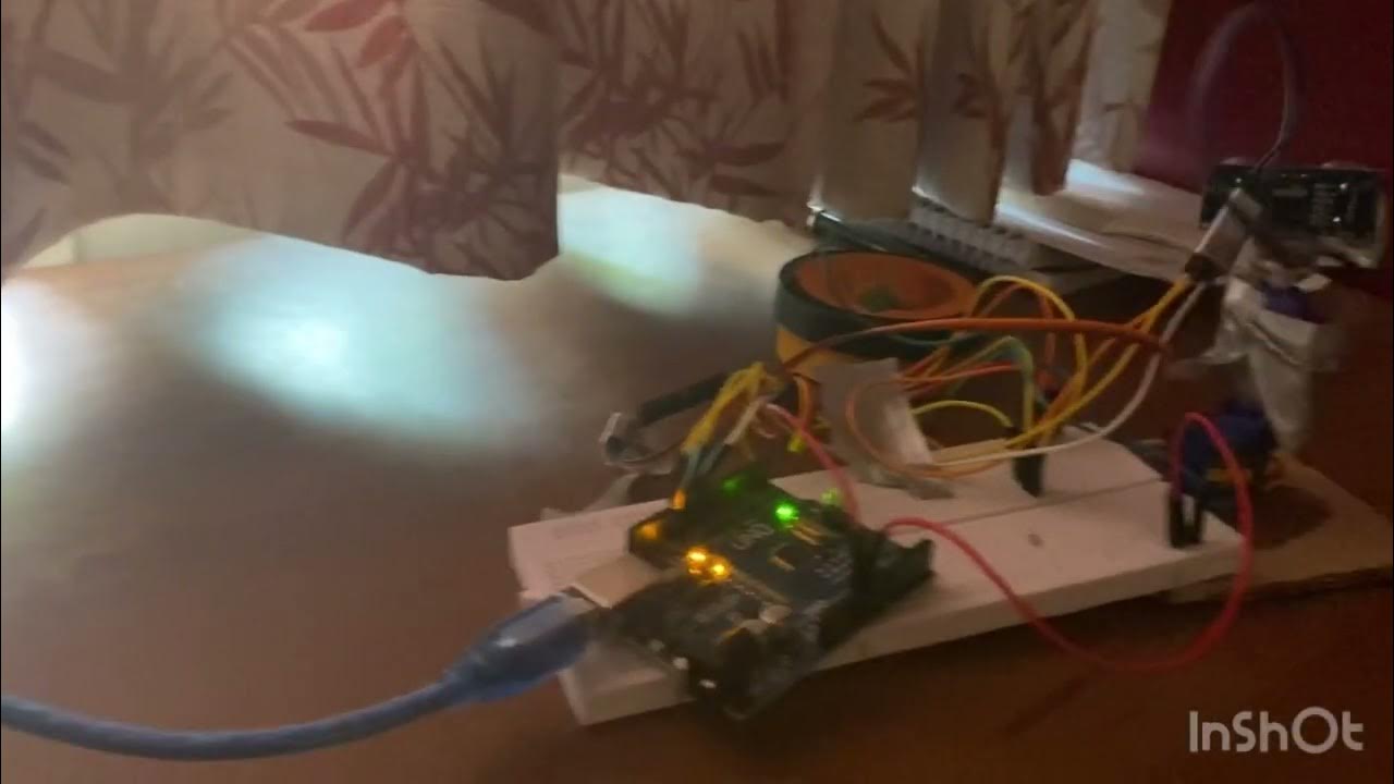 I built a 360 degree radar using my Arduino || ultrasonic sensor ...