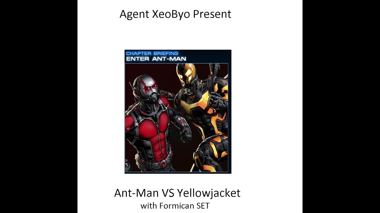 [MAA] Marvel Avenger Alliance : Formican Set VS Yellowjacket - YouTube