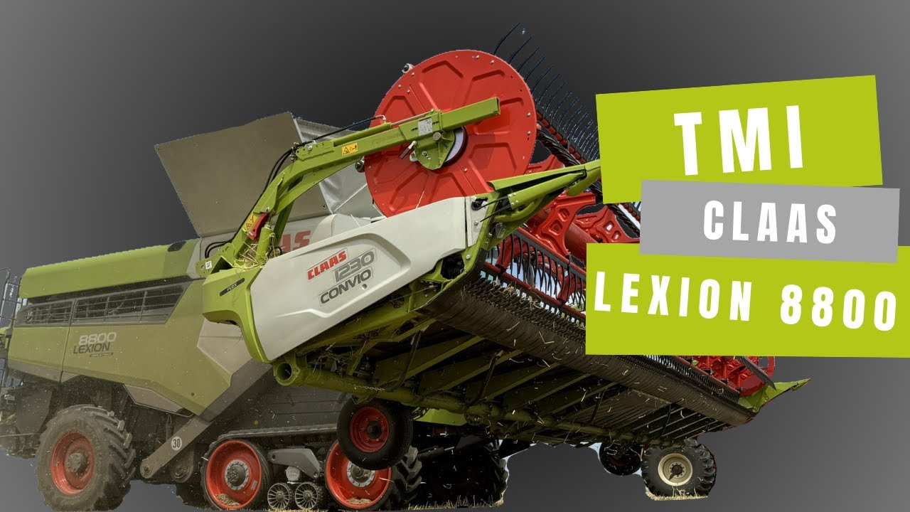 Огляд комбайну CLAAS LEXION 8800! Перший в Україні. - YouTube