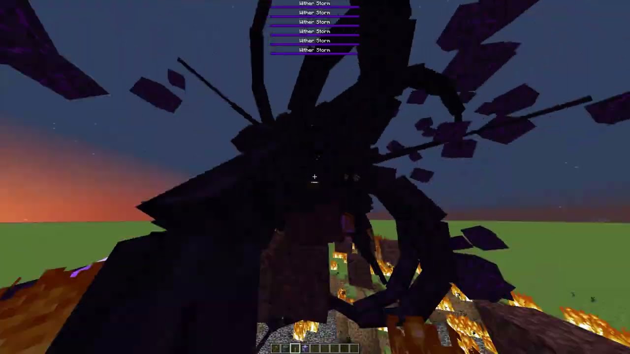 Cracker's Wither Storm Repeater Command Block Compression - YouTube