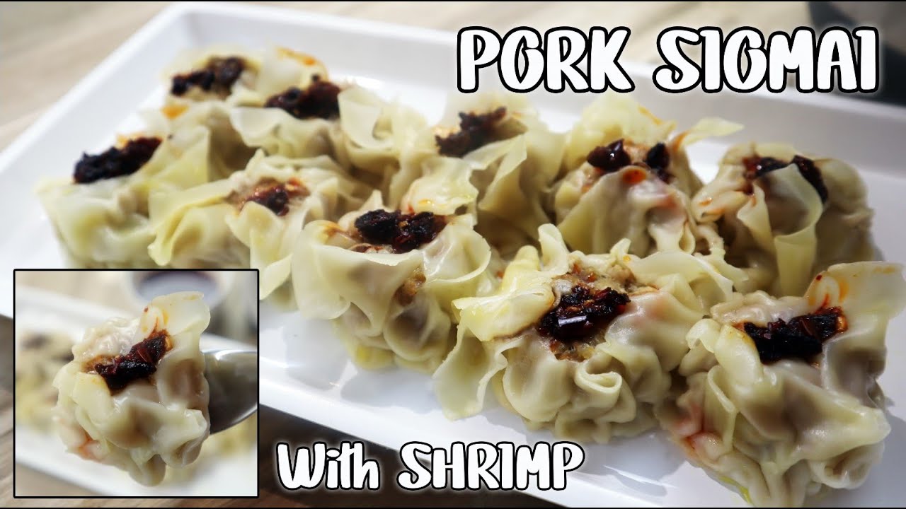 Homemade Pork Siomai / How to make Siomai / Pork and Shrimp Siomai ...