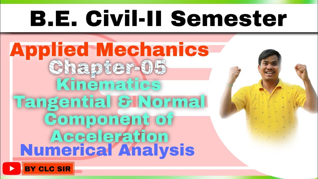 Tangential & Normal Component of Acceleration : Numerical Analysis ...
