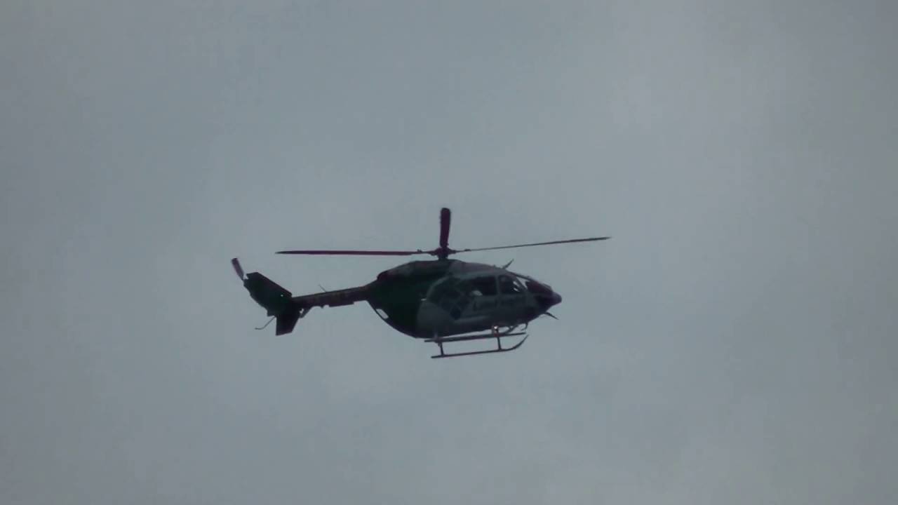 Life Flight and STAT Helicopters Circling. - YouTube