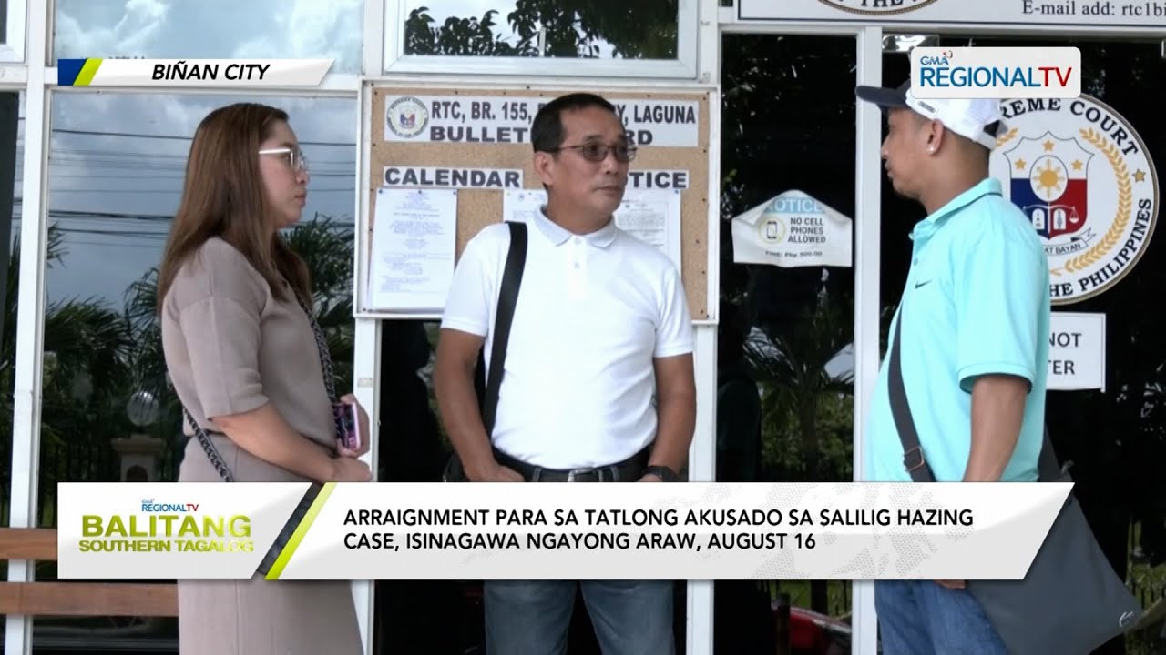 Balitang Southern Tagalog: Salilig Hazing - YouTube
