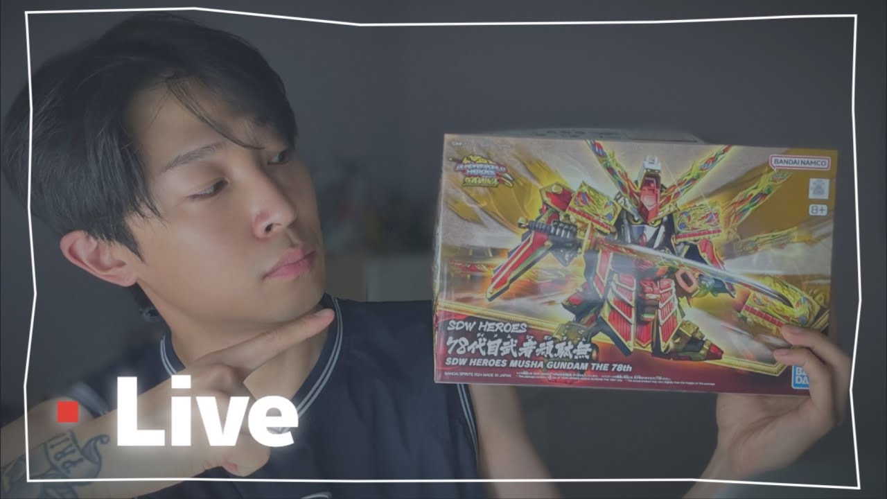 야심한 라이브 SDW 78대 무사 건담 - YouTube