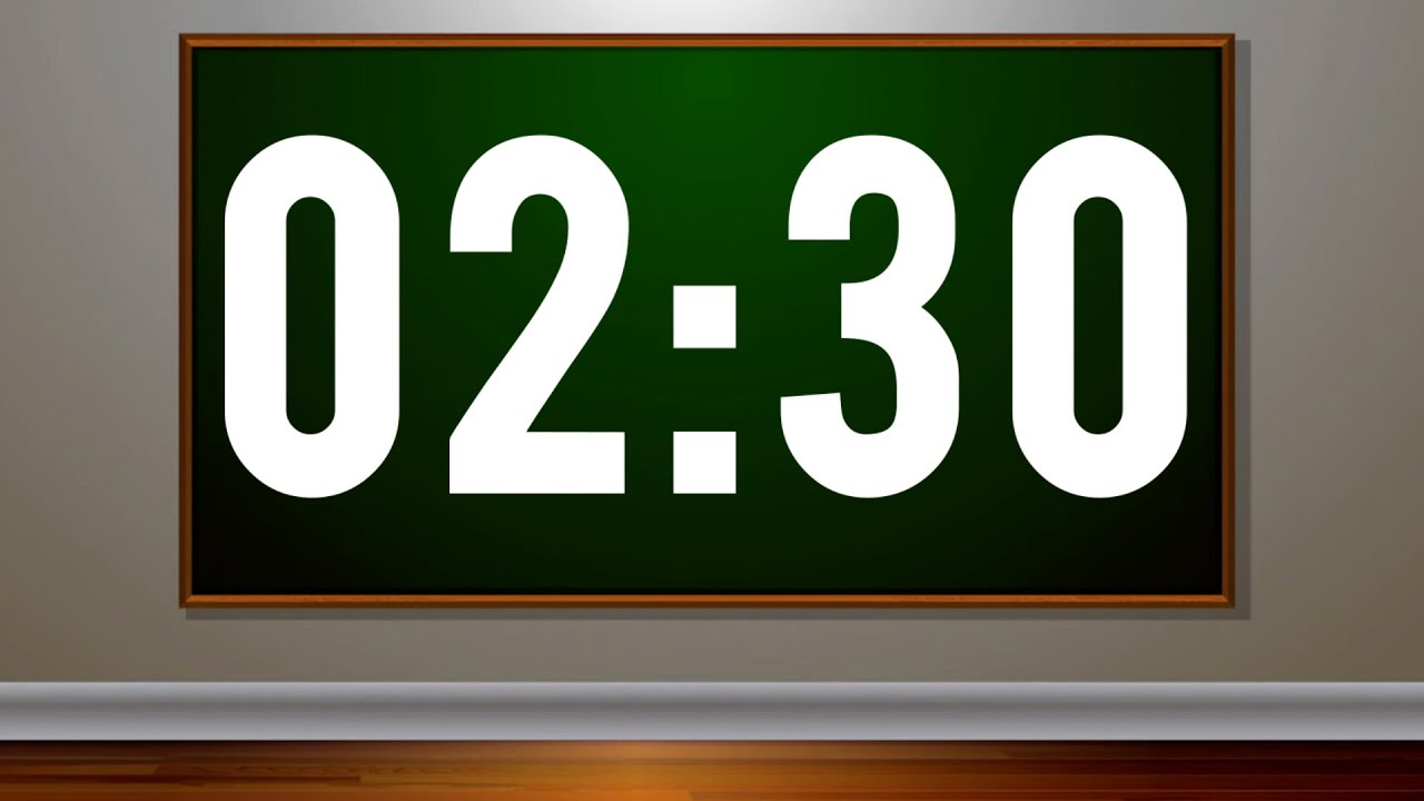 2 Minute 30 Second Timer with Pop Music for Kids 🎵 Fun Timers for ...