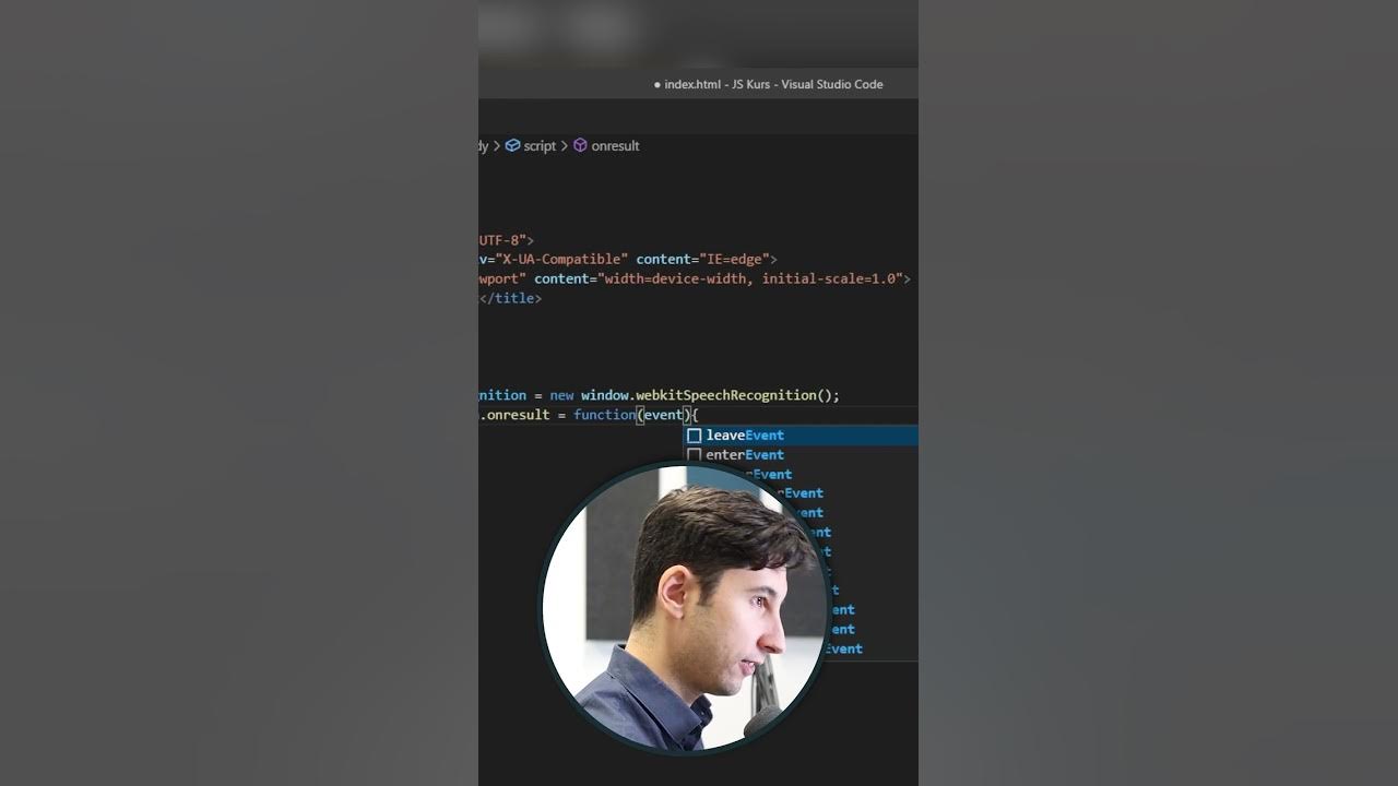 Spracherkennung Mit Javascript Js Tutorial Coden Youtube