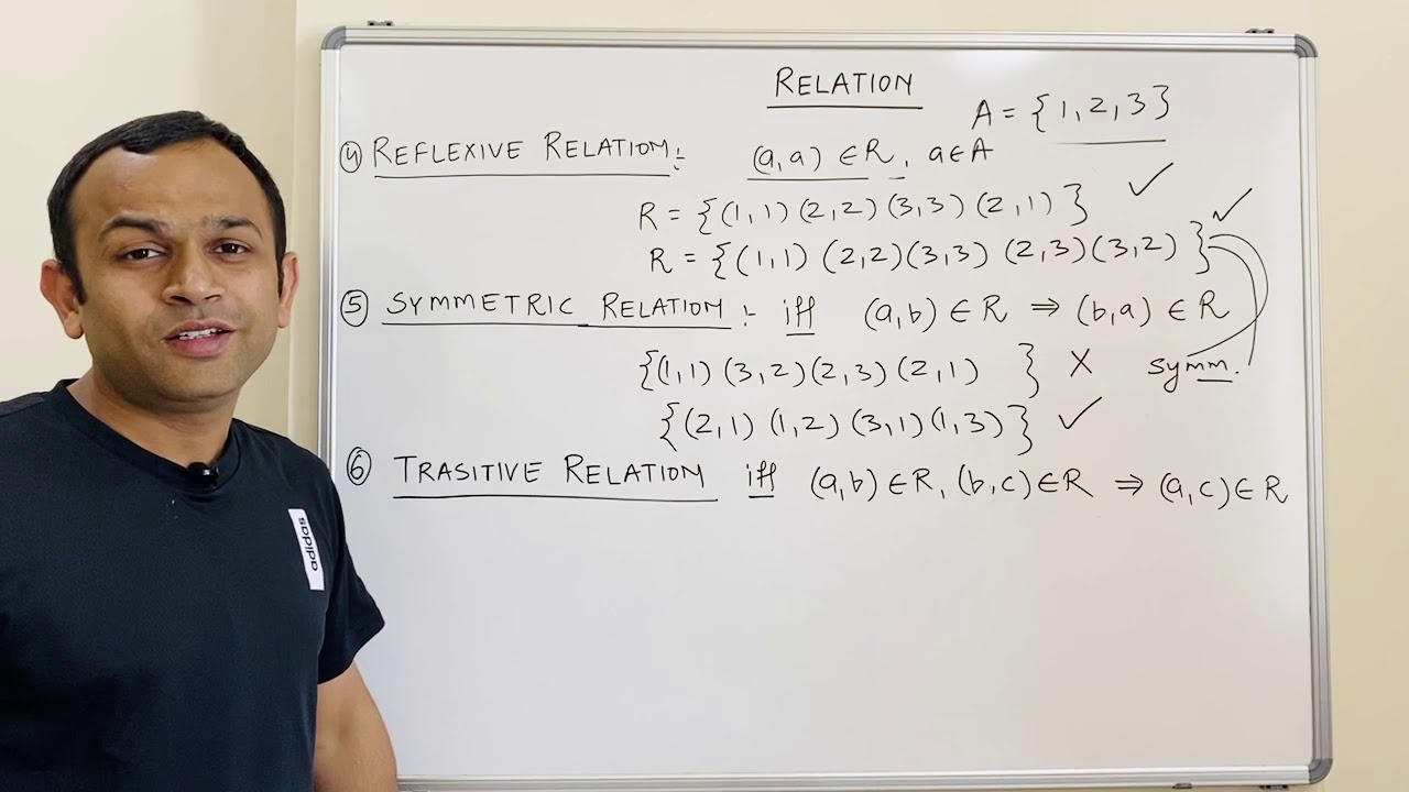 Relation | Lecture 2 | Types of Relation - YouTube