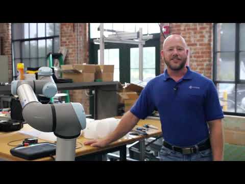 AIRSKIN Installation on a UR5 - YouTube