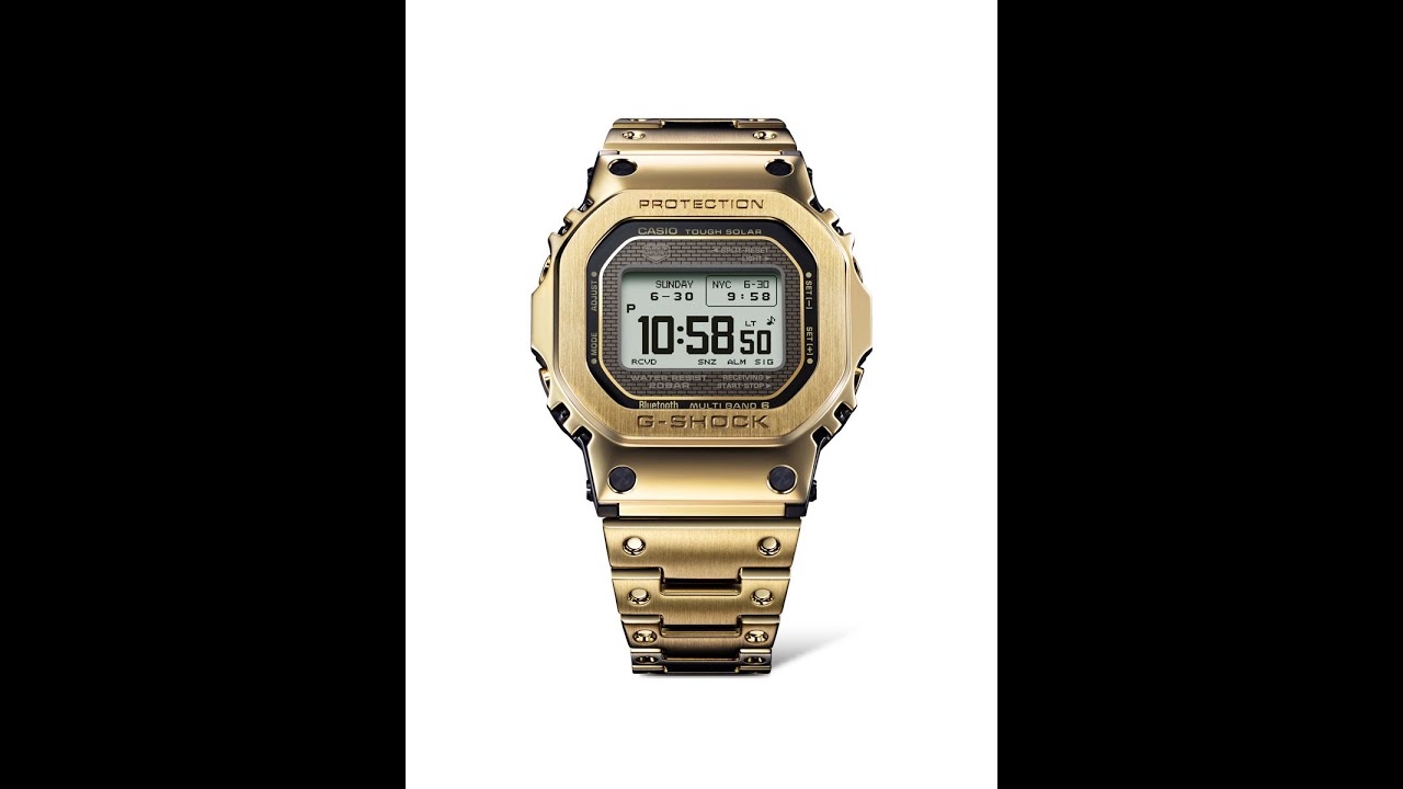 #376 New G-Shock GMW-BZ5000 Full-Metal Square with MIP Display - YouTube