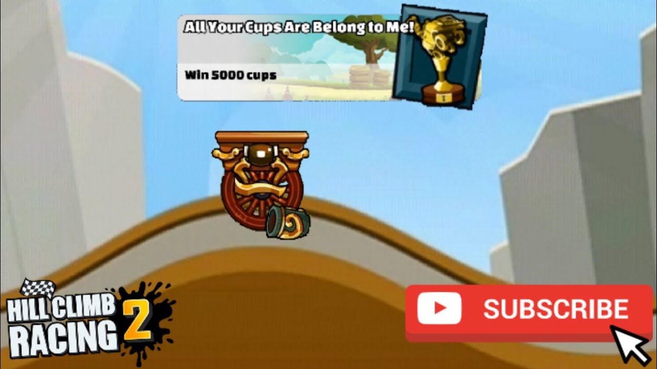 Hill Climb Racing 2 - I got The Playwright's Monowheel and "Win 5k cups ...