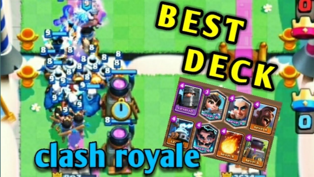 Best deck for SirTag's Fast Cycle Mini Challenge | CLASH ROYALE | JOY ...