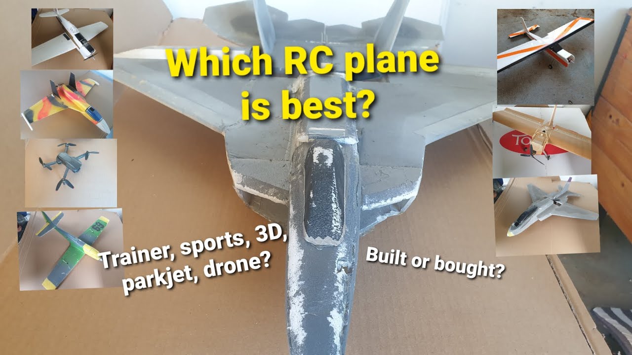 What is the best RC Plane? I got my F-22, SU-30, EFXtra, FPV drone ...
