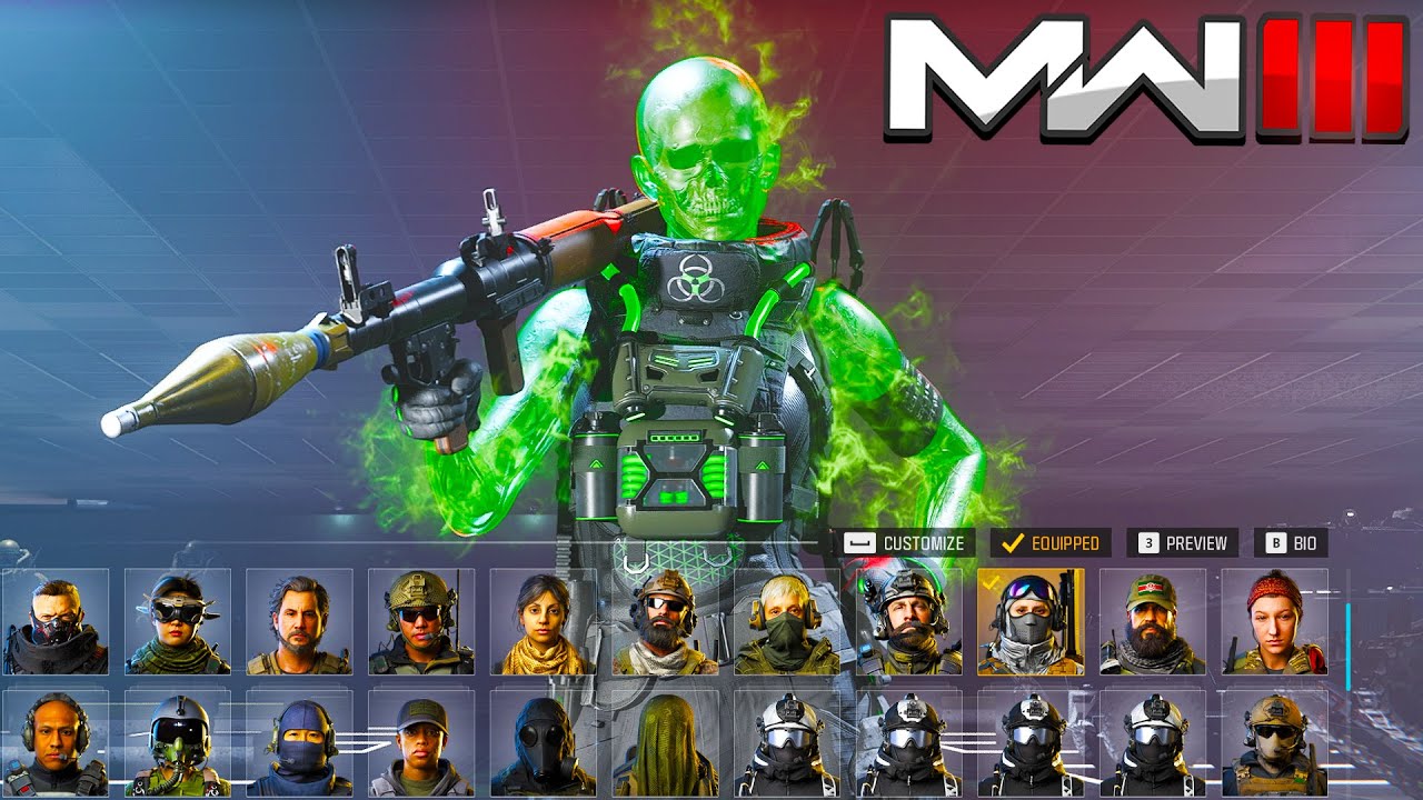 Green Ghoul Operator ️ (Tracers) - YouTube