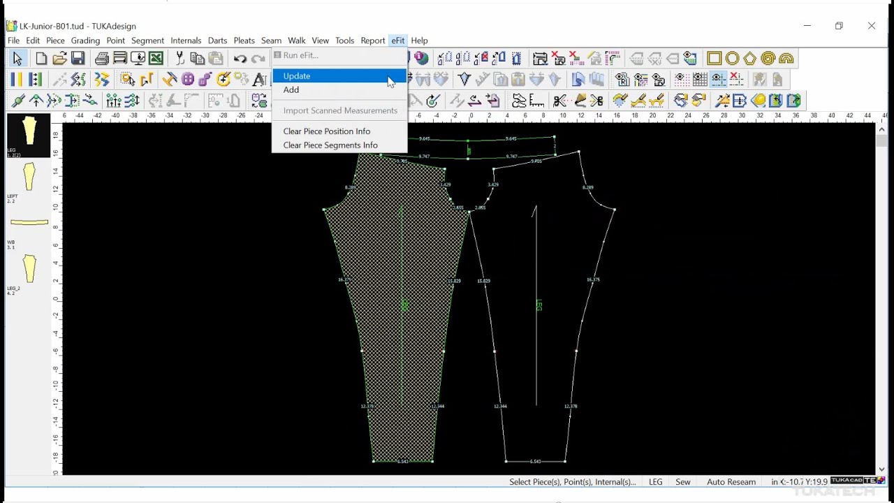 TUKA 3D Leggings Fit Analysis | tukatech | tukacad |#tukacad ...