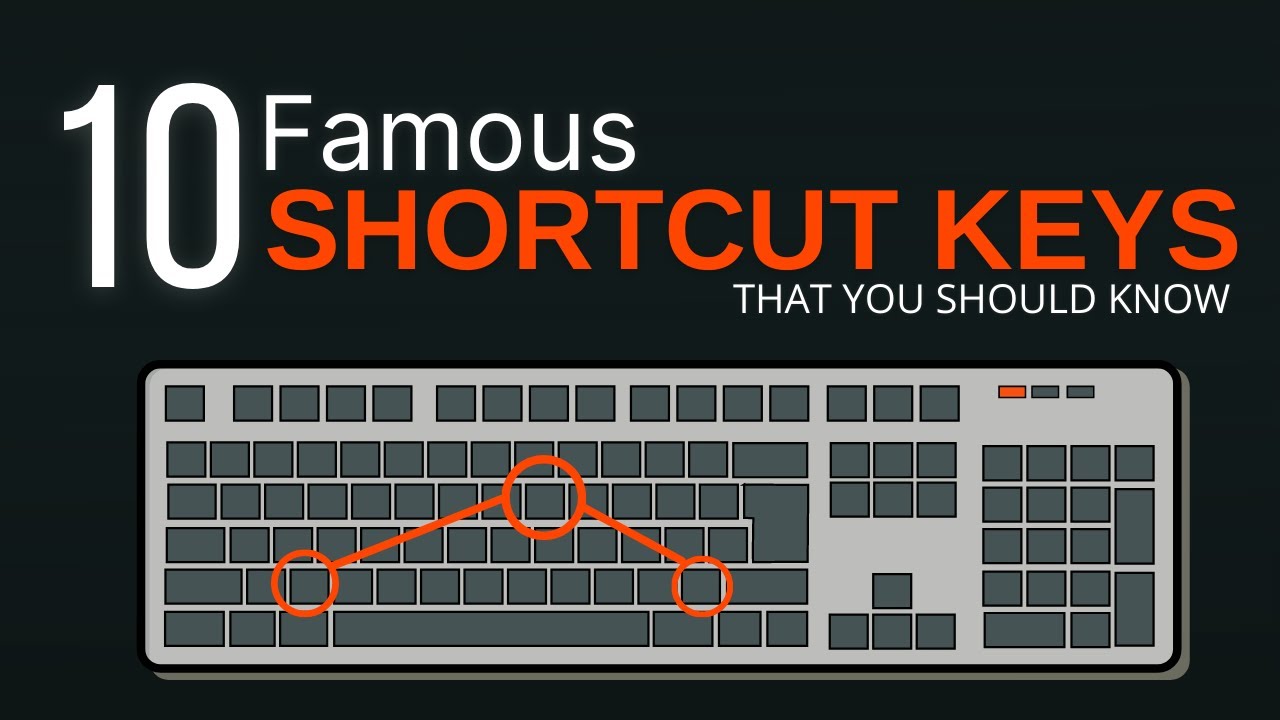 Top 10 famous shortcut key that will make you forget your mouse | 2021 ...