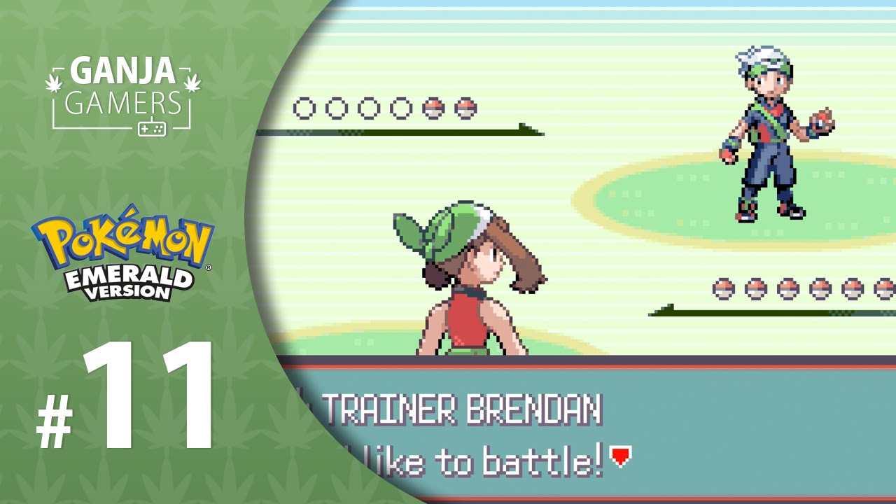 Pokemon Emerald Help Guide - Episode 11 - Fighting Rival rematch #2 ...