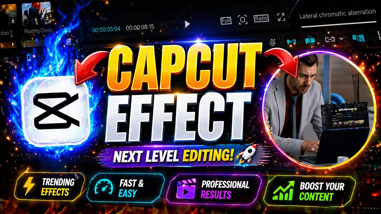How to Make Hologram Effect in CapCut (Easy Overlay + Blend Trick ...