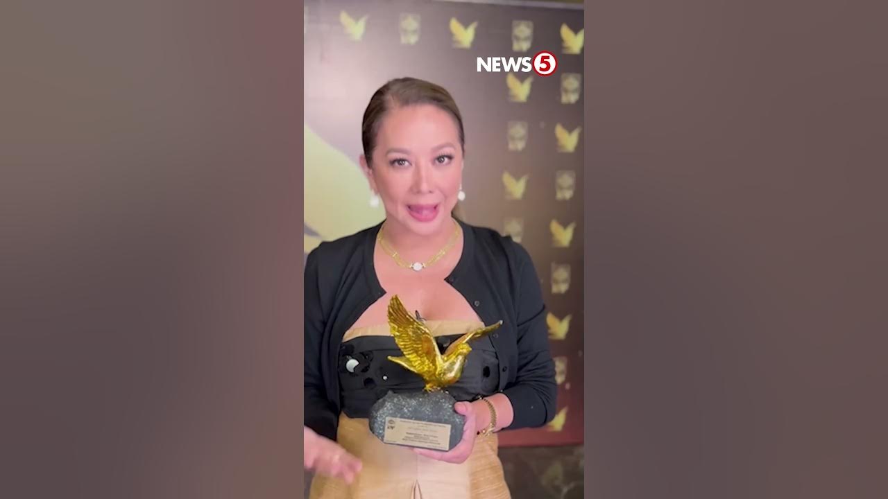 Korina Sanchez-Roxas, wagi bilang Best Public Affairs Program Host sa 28th KBP Golden Dove ...