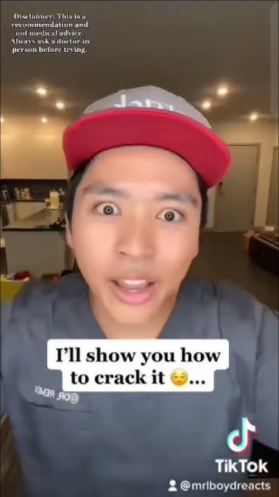 So Your Neck Hurts I'm a chiro #short - YouTube