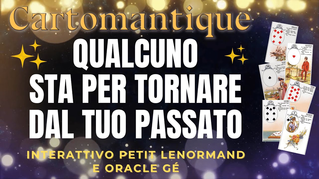 QUALCUNO STA PER TORNARE DAL TUO PASSATO! 🔮 CHI È? PERCHÈ TORNA? 🌟 ...