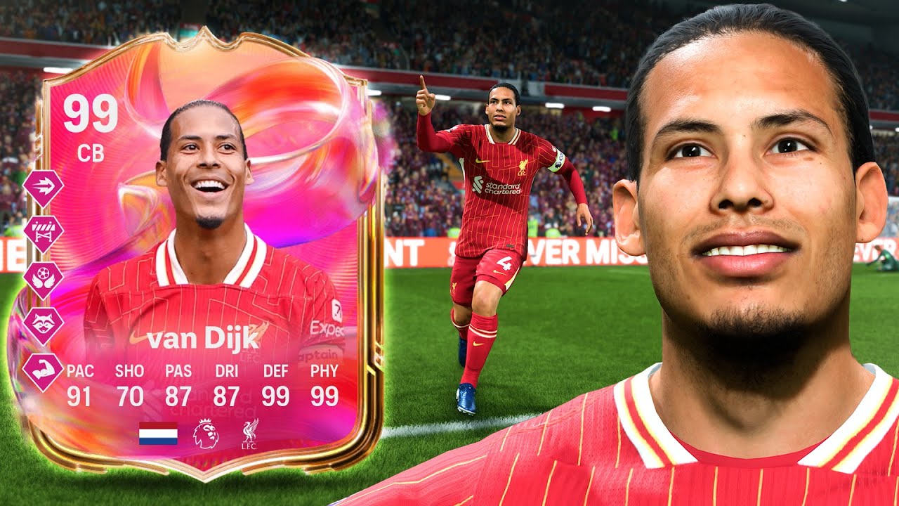 Yep, it’s GAME OVER.. 🤯 99 FUTTIES Van Dijk FC 25 Player Review - YouTube
