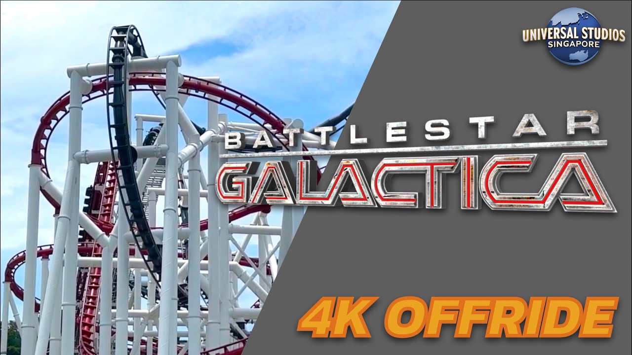 Battlestar Galactica 4K Off-Ride Footage | Copyright Free | Universal ...