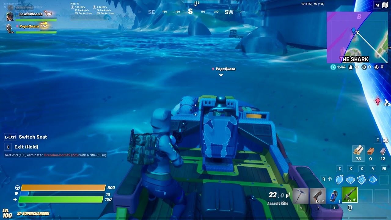 FORTNITE STORM TSUNAMI GLITCH 15/06/2020 - YouTube